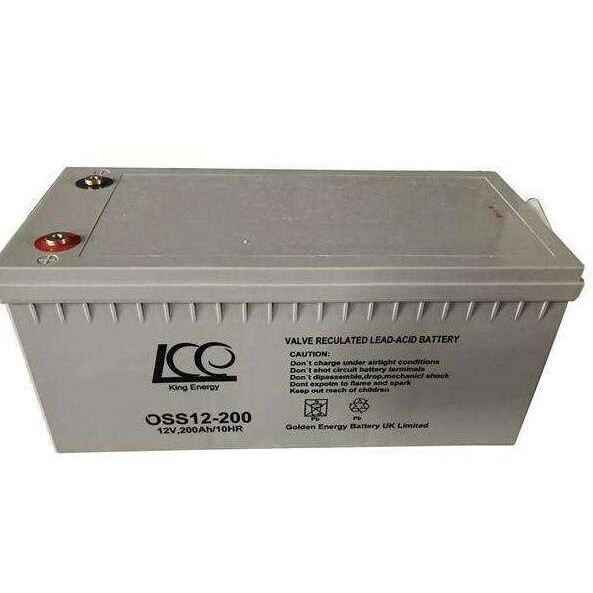 KE蓄电池SS12-200 免维护计算机船舶光伏发电/太阳能储能12V200AH
