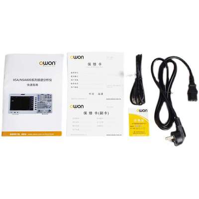 漳州owon利利普数字频率分析仪NSA805 810TG 815TG高清液晶屏显示