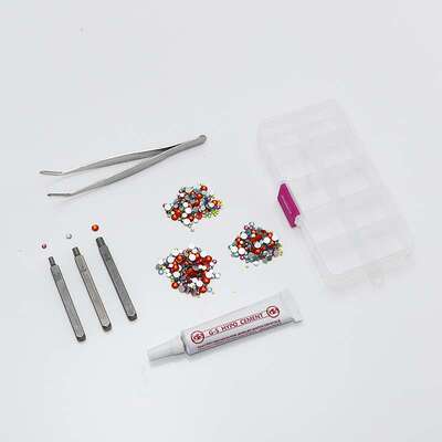 水晶镶嵌工具 珠宝金属冲压工具 Crystal Setting Bundle