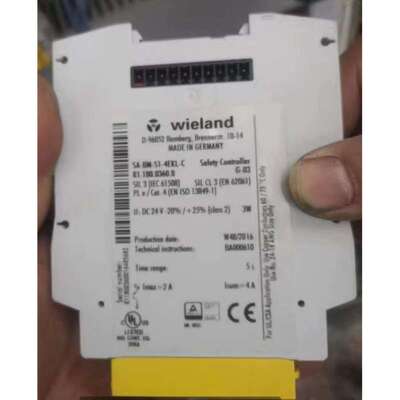 SNE 4004K-A R1.188.0590.0德国Wieland威琅急停扩展继电器原装