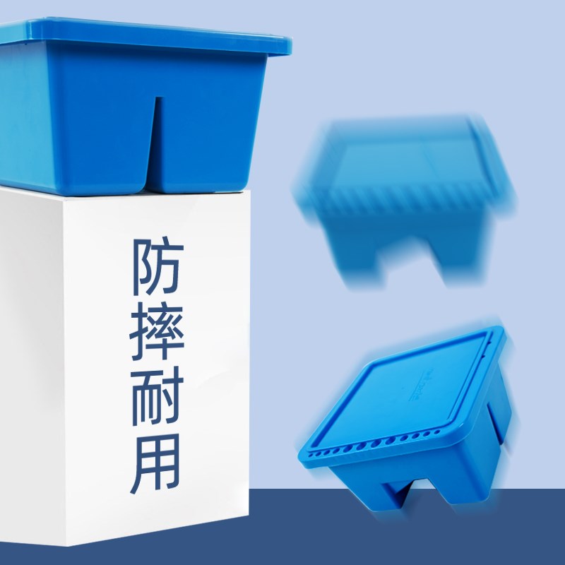 绘岳美术生水彩水粉油画绘画专用洗笔盒多功能方形塑料洗笔筒油画