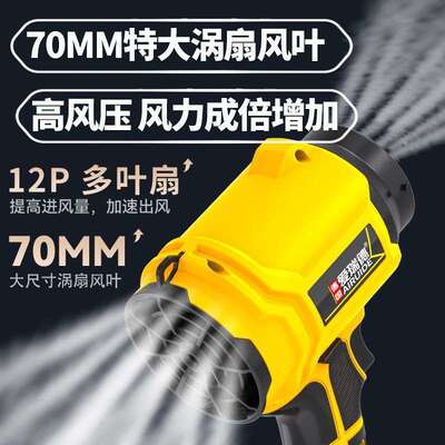 工厂直销涡轮扇暴风机turbofan涵道吹水机洗车清洁风扇大风力
