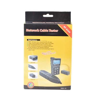 选8209外贸跨境版 Network Cable Tester LAN Ethernet Wire Trac
