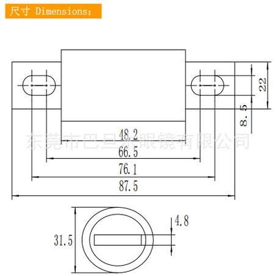 ADH30×48 新能源熔断器大体积玻纤管高压熔断器125V-750V