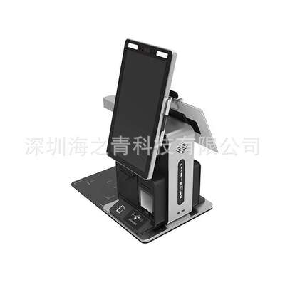 人脸识别访客机 H900双15.6寸双屏政务人证比对一体机