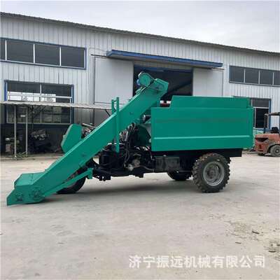 养殖场三轮清粪机粪尿清理运输车扒粪装运 机
