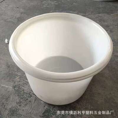 厂家供应1000升加厚食品级塑胶圆桶 敞口揭西1吨白色塑料圆桶