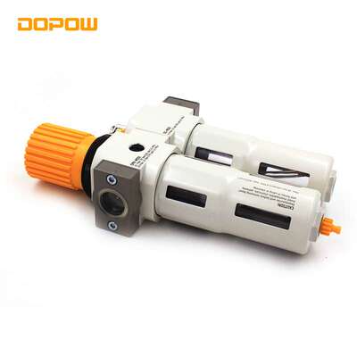 DOPOW气源处理器OU-MICRO三联件气源M5FRC/HFC调压过滤器空气净化