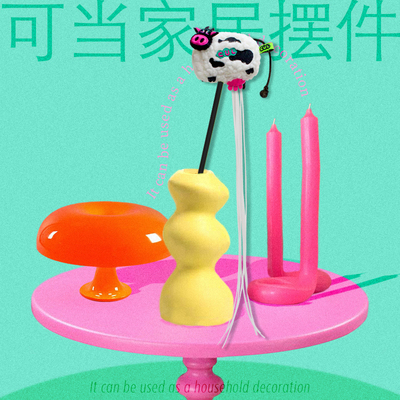 CUL猫咪玩具逗猫棒自嗨逗猫神器幼猫带铃铛磨牙耐咬薄荷猫咪用品