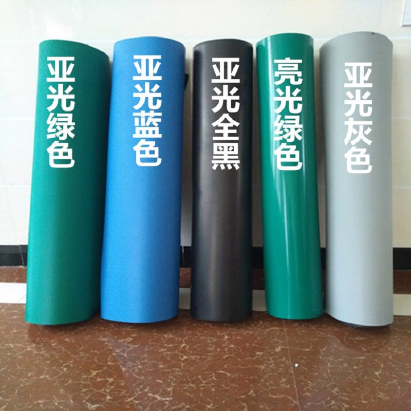 防静电台垫绿色胶皮流水线静电皮维修台垫实验室桌布耐高温橡胶垫