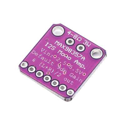 MAX98357音频放大器模块 I2S 3W 无滤波D类放大器 功放板 DIY