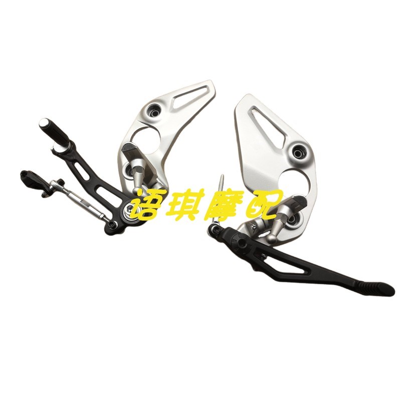 钱江赛550 QJ500GS-7前后左右脚蹬支架赛550脚蹬踏蹬固定座踏脚杆