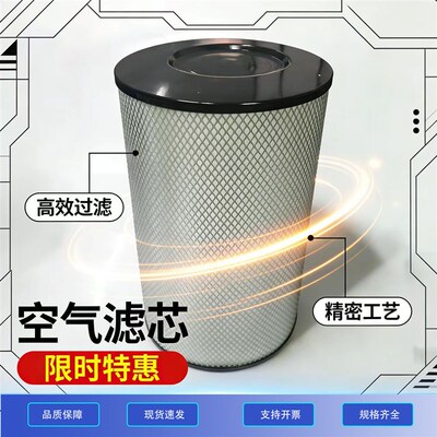 175241000 罗茨风机GM30S鼓风机专用空滤偏心空滤 过滤器 滤芯
