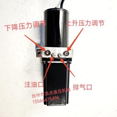 型液压站 DC212小v2v48v640v 24v300w7v300w 直流液压动力单元