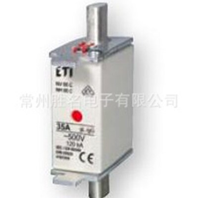 品质保险丝管 ETI NV00C NH00C熔断器体 方块 500V 100A 120KA