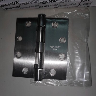 铰链304不锈钢木门钢质门铰链4.5x4x3.4 ASSA ABLOY