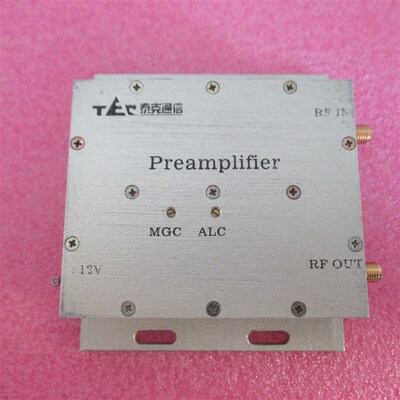 350-1500MHz 35dB 增益可调10dBm SMA 手调 射频增益控制放大器