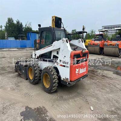 二手山猫S753多功能滑移装载机四驱小铲车Bobcat S753skidsteerlo