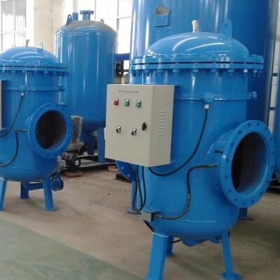 全自动反冲洗除污器 管道直通角通式滤水器 自动排污过滤装置