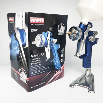 德国蓝色经典喷漆枪 环保省漆1.3上壶WARTE Vario RP气压表