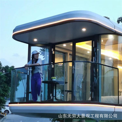 岗亭门卫新款出炉工厂按需制作方舱民宿酒店太空舱房屋造型厂家