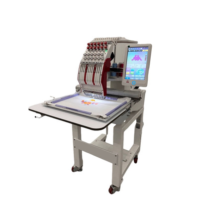 出口2025款单头家用绣花机多针家用电脑绣花机embroidery machine