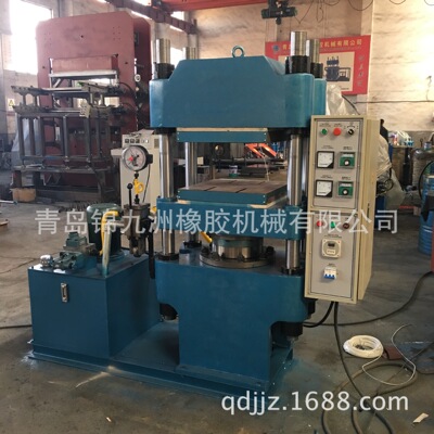 聚乙烯塑胶平板硫化机 100t600x600柱式电加热液压硫化机