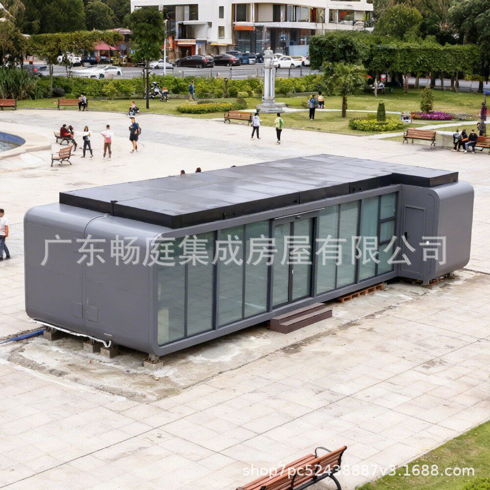 模块化房屋住人高端民宿酒店预制房屋户外网红苹果仓厂家