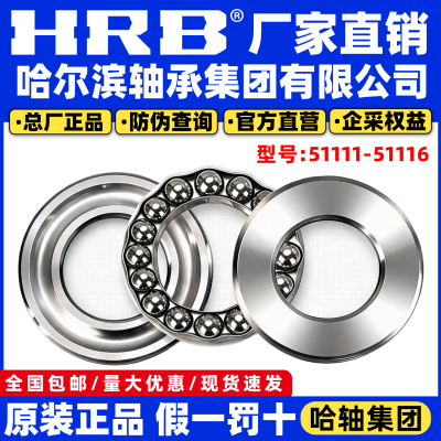 HRB正品哈尔滨轴承推力球