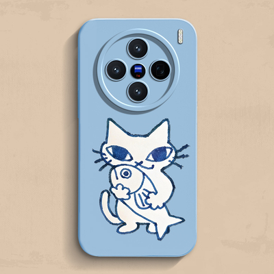 摸鱼猫猫vivox300手机壳