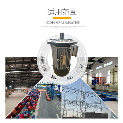 河南矿山电机YSE电机铝壳软启动运行电机0.8KW/1.5KW行车电动葫芦