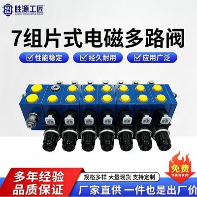 SDMB-2671D6S-HASY 七组片式电磁多路阀 比例多路阀