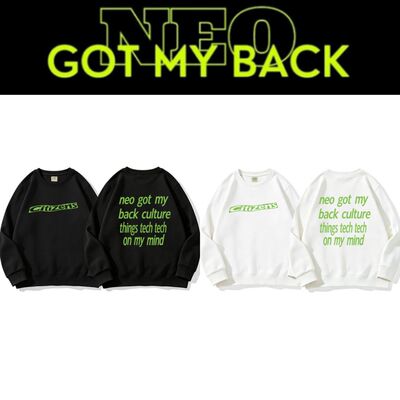 NCT衣服neo got my back culture同款加绒圆领卫衣西珍妮周边男女