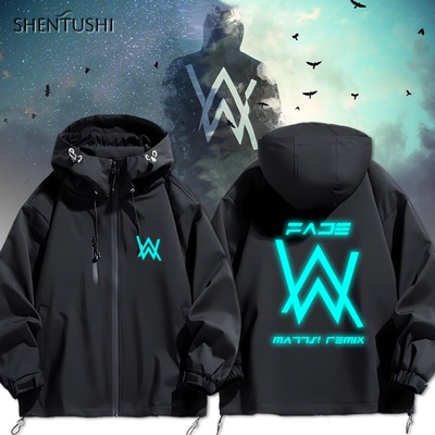 连帽秋冬新款宽松防风冲锋衣