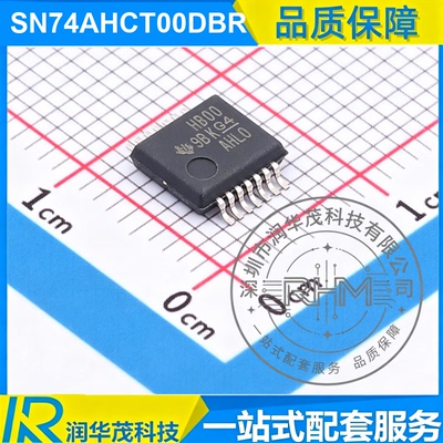 德州IC SN74AHCT00DBR SSOP-14 丝印 HB00 4CH 5V 与非门 贴片 TI