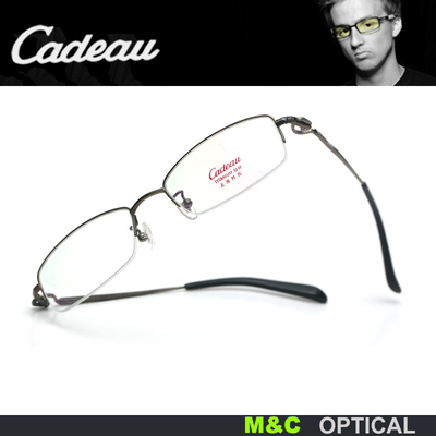 Cadeau凯迪奥 1219/1220/1222/1223/1224纯钛半框男女通用眼镜架