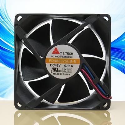全新原装Y.S.TECH FD488025EB-N 48V 0.11A  8CM 8025散热风扇
