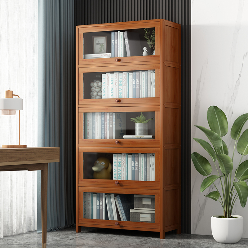 Купить Книжный шкаф прозрачный легко студент дерево хранение кабинет ...