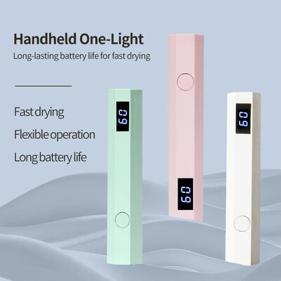 Convenient Handheld Nail Dryer Lamp UV/LED Nail Curing美甲灯