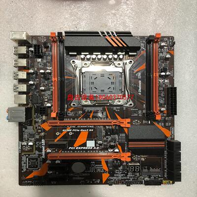 【盘古设备】科脑火神x99 ddr4主板 完好包亮支持2678 v3 2