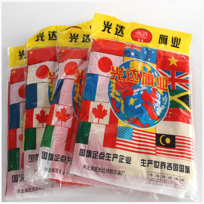 涤纶材质国旗彩旗国旗光达