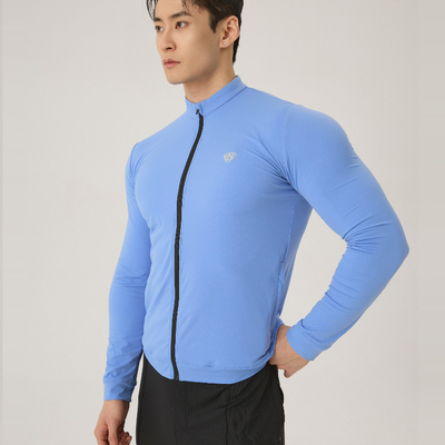 AaNn超人系列修身长袖运动拉链开衫健身外套