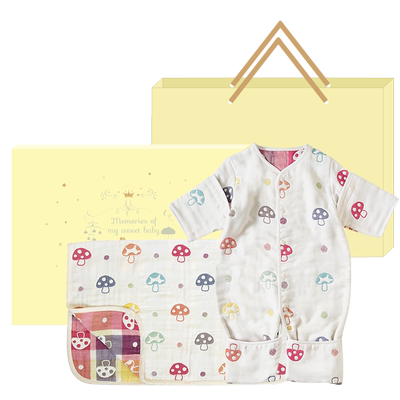 日本蘑菇睡袋盖被礼盒装