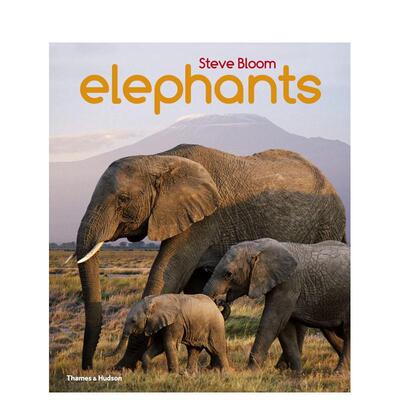 【现货】【T&H】大象一本儿童书ELEPHANTS英文儿童绘本动物生态环保3-6岁平装进口原版书Bloom  Steve Thames & Hudson