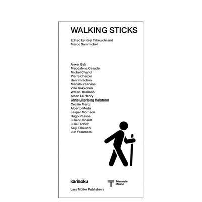 【预售】手杖Walking Sticks英文平面设计 Marco Sammicheli Lars Muller Publisher进口原版书9783037787786
