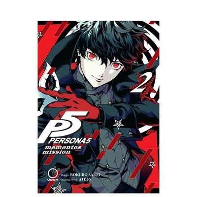 【现货】女神异闻录卷2Persona 5 Volume 2英文漫画Rokuro Saito平装Udon Entertainment Corp进口原版书9781772942217