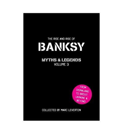 【现货】班克斯 传说 第三卷Banksy Myths 英文外国美术当代Marc Leverton平装Carpet Bombing Culture进口原版书9781908211927