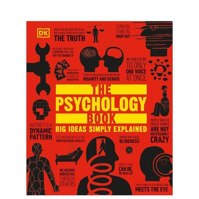 【现货】【DK思想百科丛书】心理学之书【DK Big Ideas】The Psychology Book英文社会科学精装DK进口原版书9780241638682