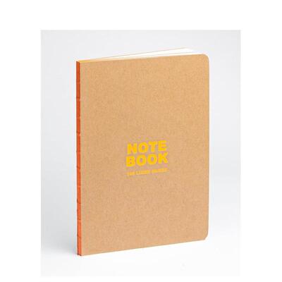 【预售】牛皮纸橙色 A5 笔记本Kraft and Orange A5 Notebook英文文创笔记本Notebook笔记本teNeues进口原版书9781623259402