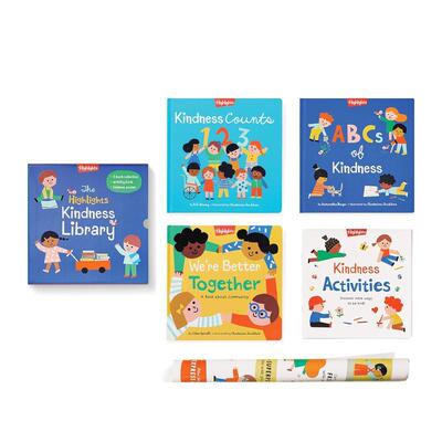 【现货】【善意之书】数字启蒙&字母启蒙&美德教育 四本书+海报The Highlights Kindness Library英文儿童绘本自我认知情绪管理Hi